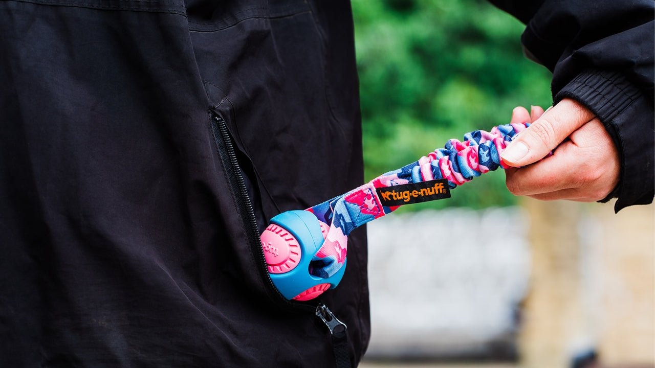 Fetch Dog Toys | Throw + Fetch + Tug | Tug-E-Nuff